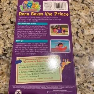 Dora The Explorer Dora Saves The Prince Vhs Dora The Explorer Vhs